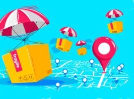 What does freight on board (FOB) shipping mean and how is it used?